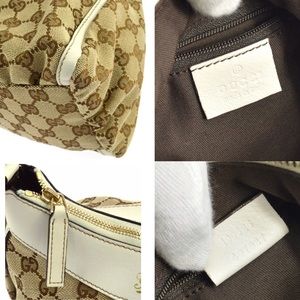 Gucci | Bags | Gucci Gg Pattern Hand Bag Canvas | Poshmark